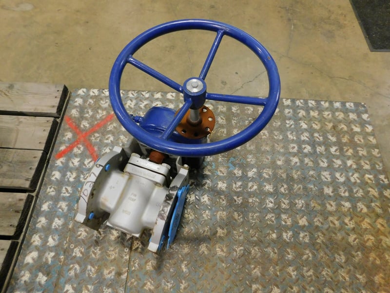 4" Fluoroseal #152F, Plug Valve, 150# For Sale | Surplus Record