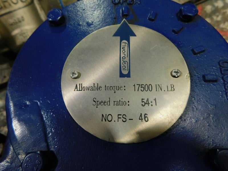 4" Fluoroseal #152F, Plug Valve, 150# For Sale | Surplus Record