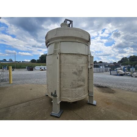 2200 gallon Superior Welding Fab. Welding Fab., Stainless Steel Dimple ...