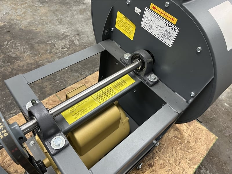 1400 cfm, 1.7 S.P., Peerless #11F, blower, 1 HP, 1393 RPM For Sale ...