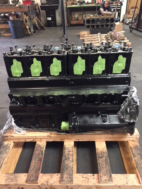 460 HP Mack #E7-ASET, remanufactured standard long block engine For ...