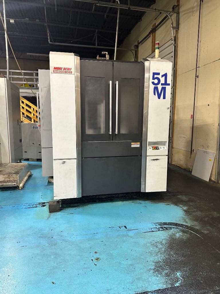 Mori Seiki #NH-5000/40DCG, CNC horizontal machining center w/pallet ...