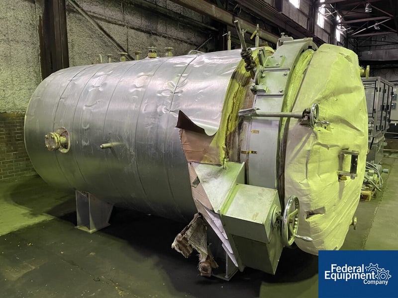 64.9" Tokyo Clutch Door Co, Horizontal Autoclave, Carbon Steel, 74 cu ...