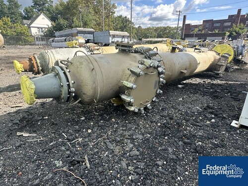 20" x 22' Pfaudler, Glass Lined Column, 45 gallon, 100 psi, 500 F, 2016 ...