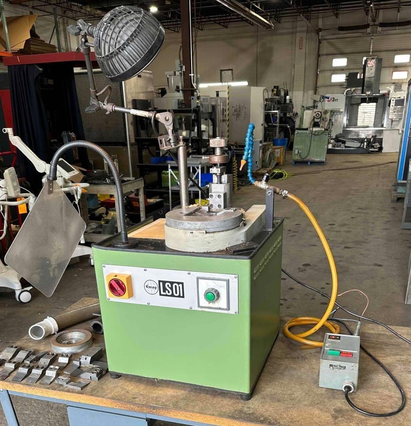 Ewag #LS01, optical profile grinding lapping machine, 8" grinding wheel ...