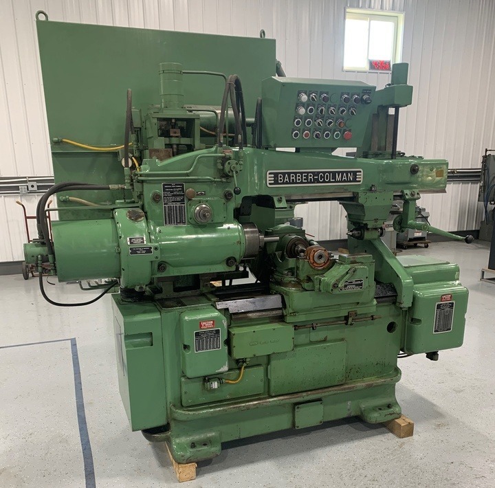 Barber-Colman #16-16, single thread index worm, hob shift, rapid ...