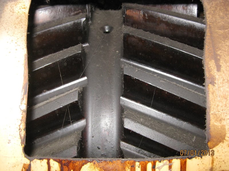 24" x 66" Farrel, 3-roll rubber calendar, rolls cored for cooling ...