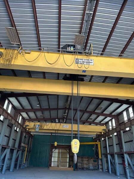 50 Ton, Omi Hoist, 49' 6-1/2" span, Call or email for more ...