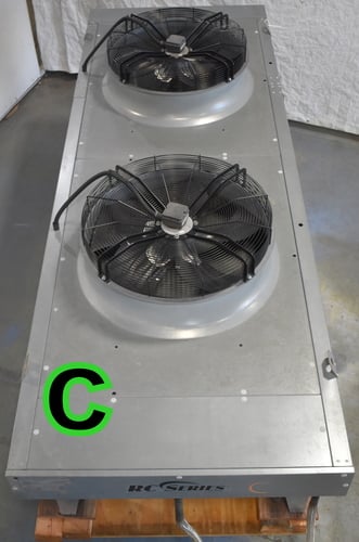 Modine #LCS8212-015-4C, air cooled remote condensers,outdoor use,twin ...