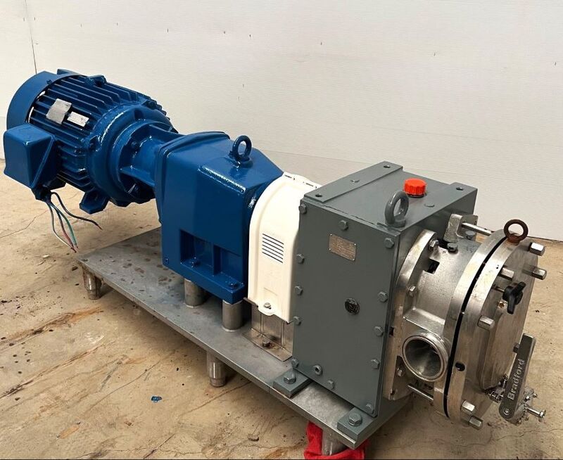 300 psi, Fristam #FKL150, Heavy Duty Rotary Lobe Pump, Stainless Steel ...