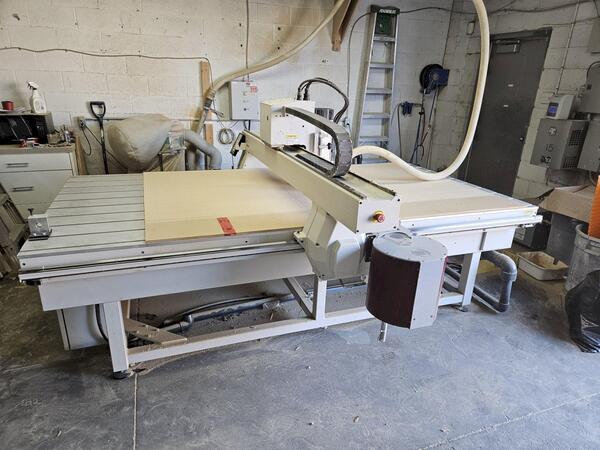 AXYZ #4008, CNC router, 7 ATC, 24k RPM, ISO 30, 10.8 HP, 3-Axis, A2MC ...