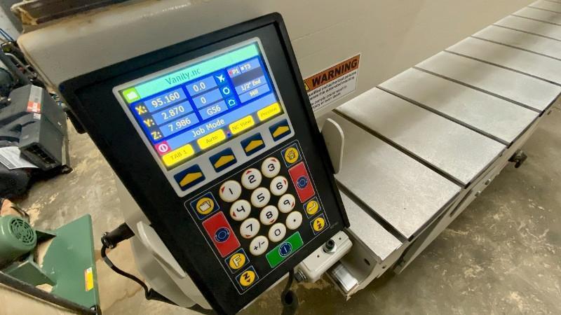 AXYZ #4008, CNC router, 7 ATC, 24k RPM, ISO 30, 10.8 HP, 3-Axis, A2MC ...