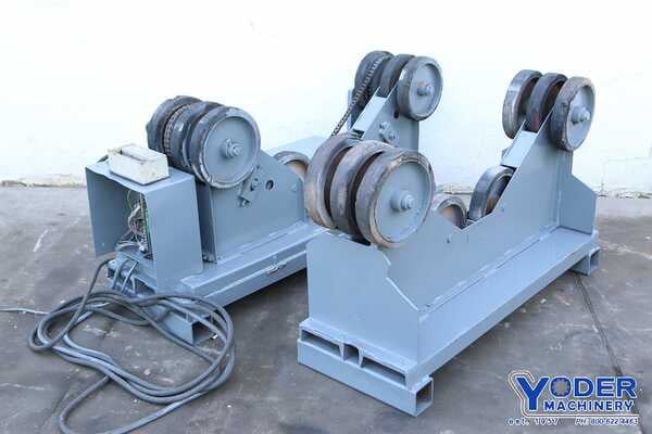 4 Ton, Pandjiris #TIR-40, tank turning rolls, 8000 lb., 1 drive roll, 1 ...