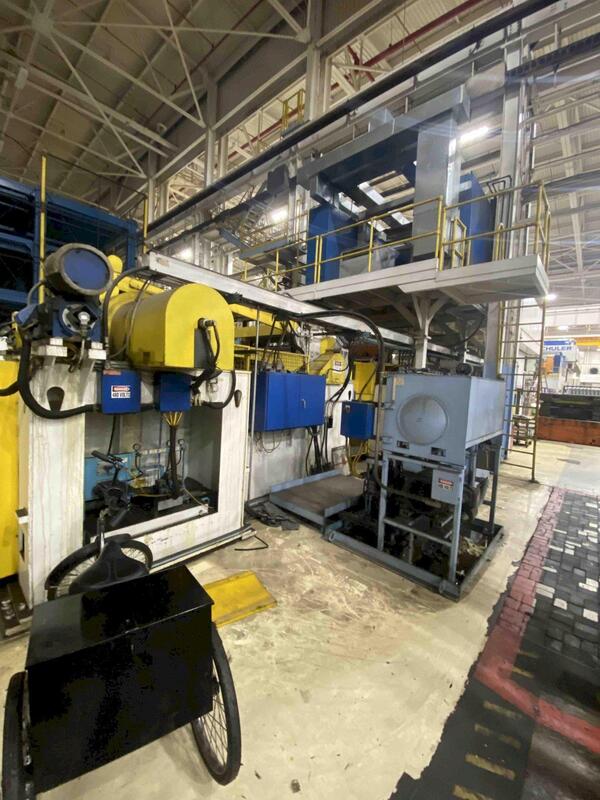 50000 lb. Automatic Feed Co. #504872, coil feed lines, 48" x .125 ...