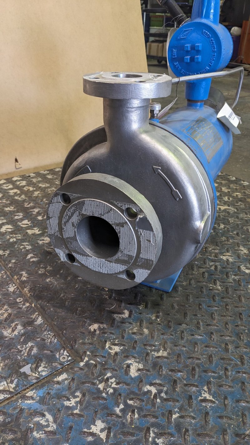 Teikoku Chempump #GVD-7.5K-1HC, Canned Pump, Hastelloy C, 460 Volts, G ...