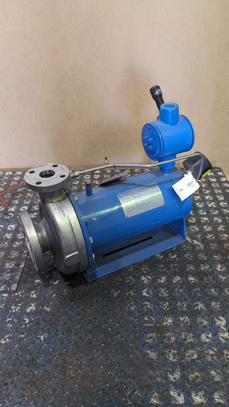 Teikoku Chempump #GVD-7.5K-1HC, Canned Pump, Hastelloy C, 460 Volts, G ...