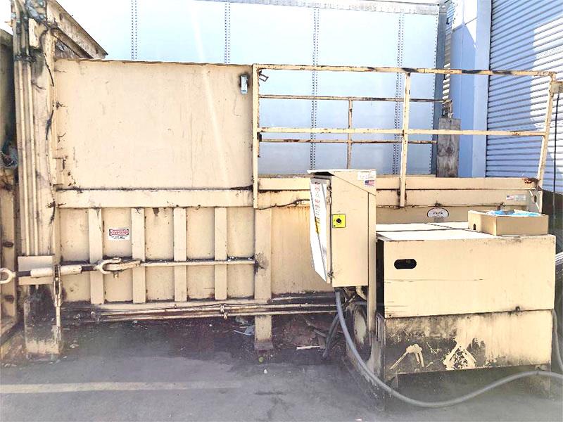 JV Manufacturing #PH-04, Pre-Crusher Compactor, 20 HP, 7" cylinder, 4 ...