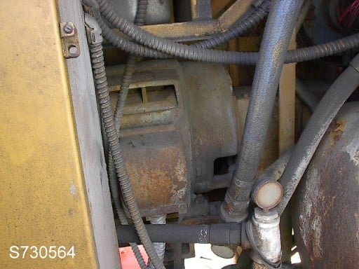 100 HP Joy Mfg Co #TA0450EAA4AE, Air Compressor, 125 psi, 5" x 16" x 15 ...