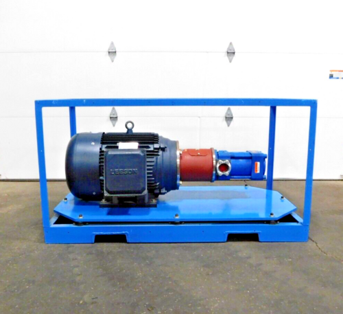 IMO #54063RIP, rotary positive displacement 3-screw pump, 75 HP, 1780 ...
