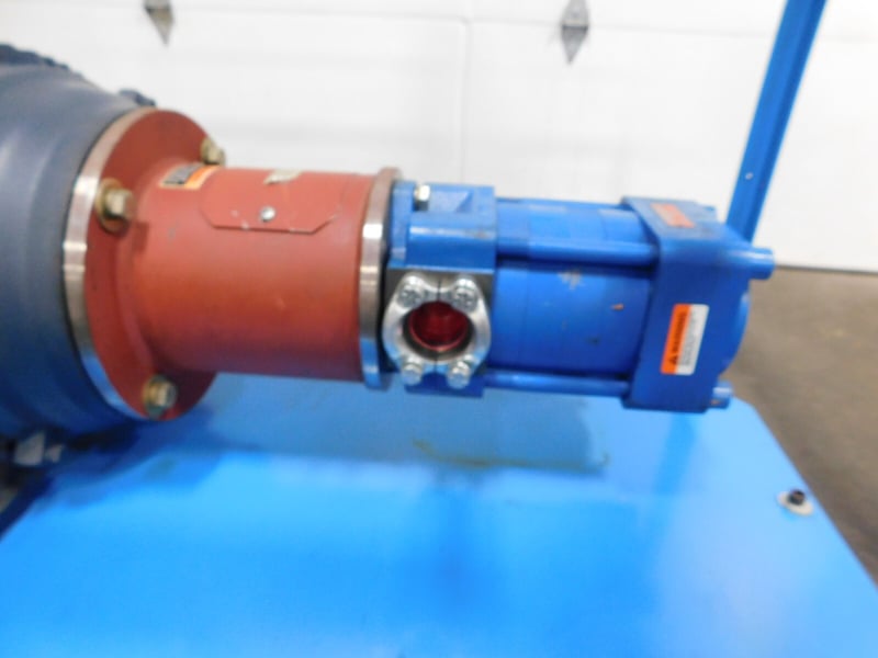 IMO #54063RIP, rotary positive displacement 3-screw pump, 75 HP, 1780 ...