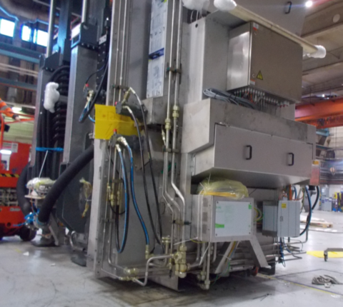 Outotec Larox #PF15-30/35, filter press, 12 filter plates, control ...