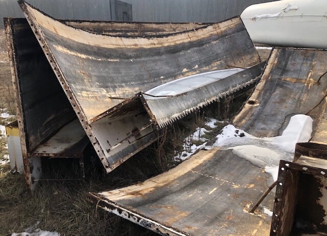 EIMCO, Thickener tank, 40' diameter tank support walls, bridge, rakes ...