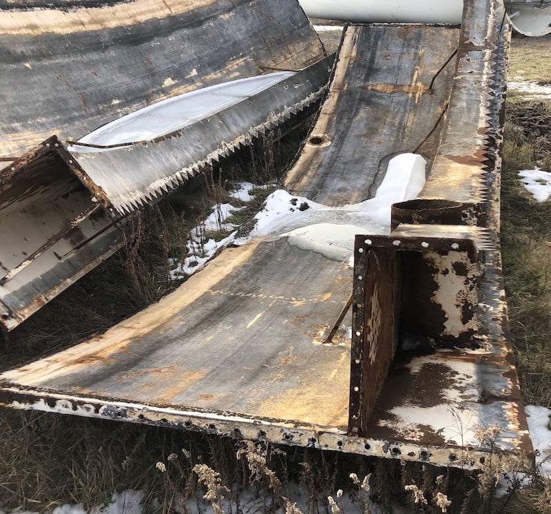 EIMCO, Thickener tank, 40' diameter tank support walls, bridge, rakes ...
