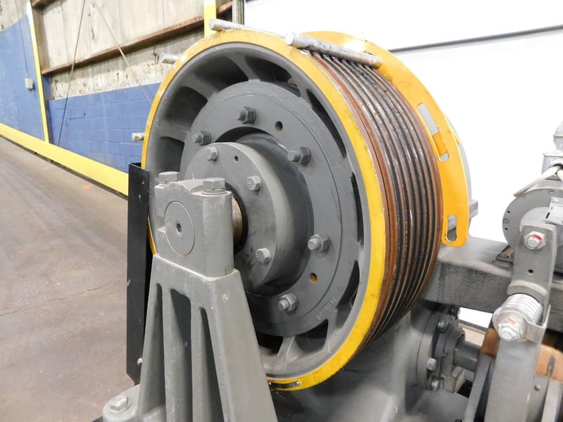 4500 Lb. Torin Drive #TGD3-4535-HV-L-5/8, elevator traction machine (3 ...