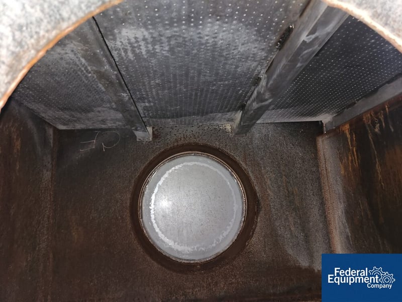 Carman #FBP-302M, Fluid Bed, Stainless Steel, 34" W x 144" L drilled ...