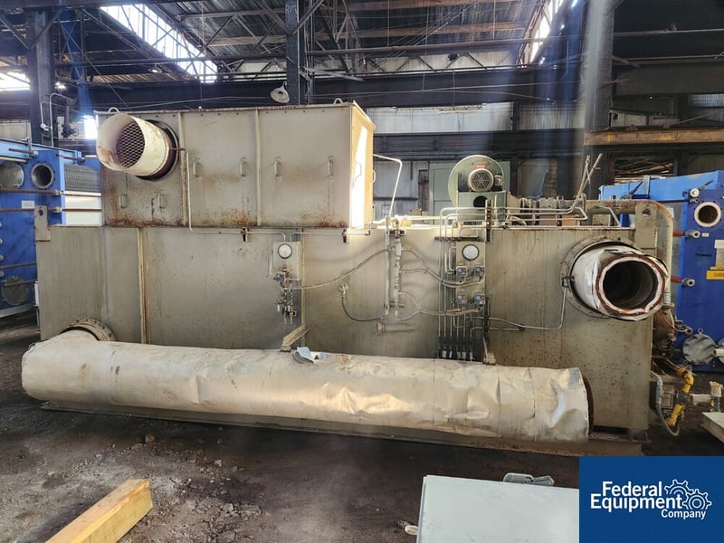 Carman #FBP-302M, Fluid Bed, Stainless Steel, 34" W x 144" L drilled ...