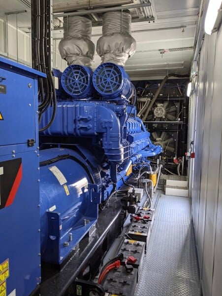 3000 KVA Caterpillar, #C175-16, generator set, sound enclosure, 400 ...