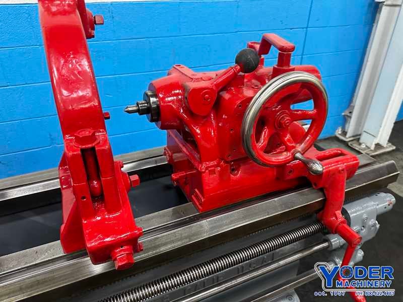 18" x 72" Axelson, engine lathe, 3 & 4-jaw chuck, steady rests, thread ...