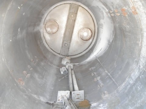 175 cu.ft., Bin w/dual Auger Live Bin Bottom, Stainless Steel, 60 ...