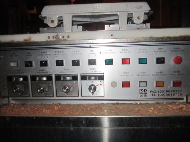 Duan Kwei #DK-PS 20A, Blister Packaging Machine, 8" wide aluminum roll ...