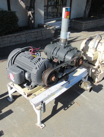 18 psi, Tuthill #5507-46L2, Lobe Type Blower, 4" in/out, 25 HP, 3800/ ...