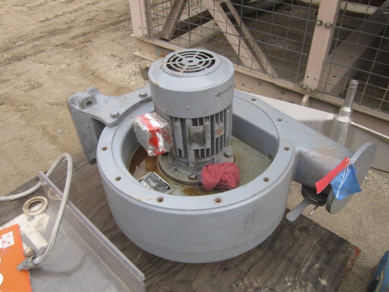 388 cfm, Diamond Multimax Turbo-Blower, 9" inlet, 5" x 20" outlet, 4.96 ...