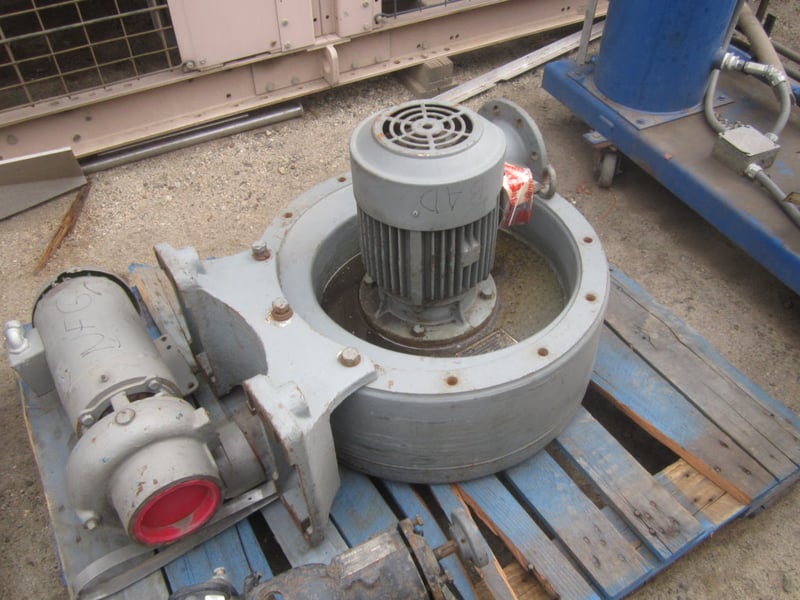 388 cfm, Diamond Multimax Turbo-Blower, 9" inlet, 5" x 20" outlet, 4.96 ...