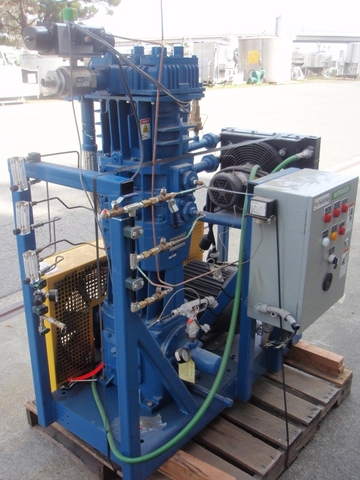 Hycomp #2AN35D-H3321-BLMV A10-20/10T, Nitrogen Gas Compressor, 16 scfm ...
