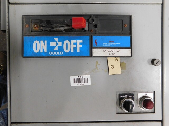 Goulds, 2 section 600 a motor con, (7) 12" MCC buckets, 480 Volts for ...