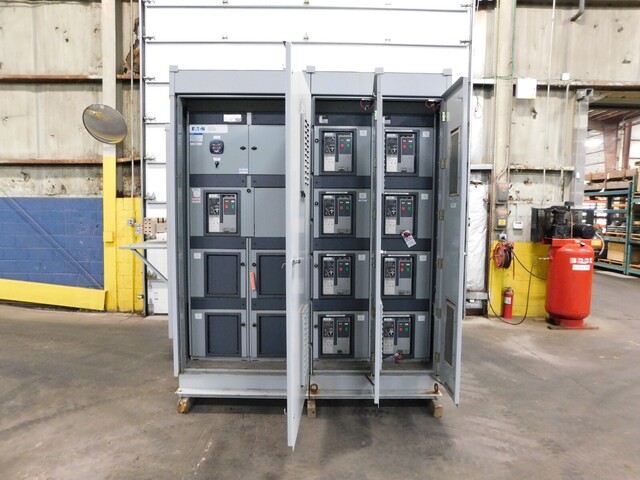 Eaton #Magnum-DS, low voltage outdoor 3R switchgear, 4000 amps, 277/480 ...