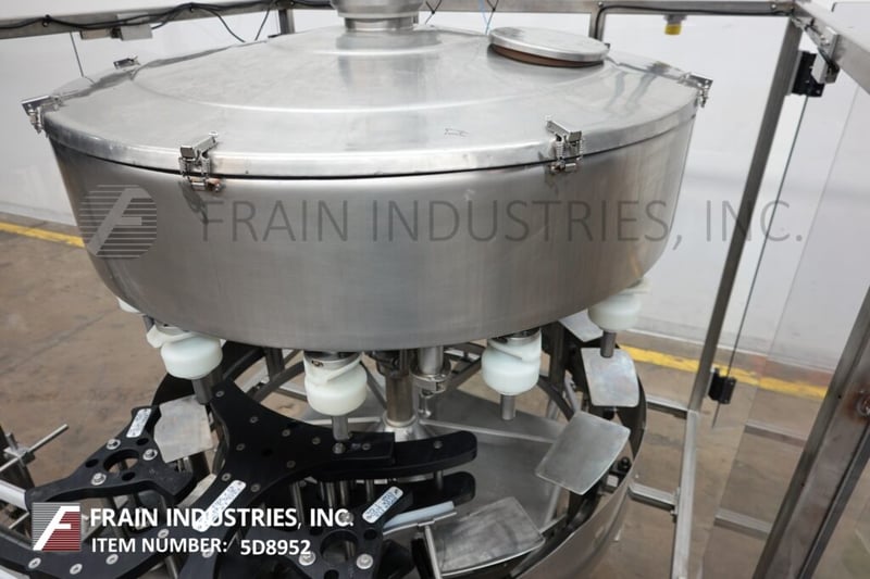Fogg Cherry Burrell #KG12, automatic, Stainless Steel, 12-head, rotary ...