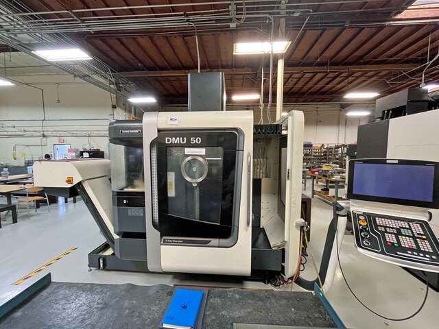 DMG, Mori Deckel Maho #DMU-50, CNC vertical machining center, 30 ...