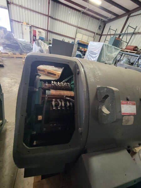 700 HP 850/1700 RPM General Electric General Electrc, DC motor, shunt ...