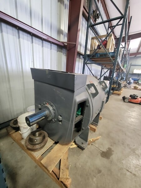 700 HP 850/1700 RPM General Electric General Electrc, DC motor, shunt ...