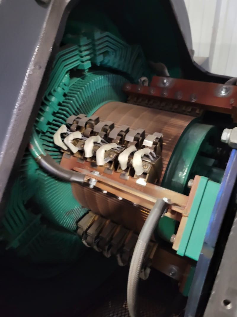 700 HP 850/1700 RPM General Electric General Electrc, DC motor, shunt ...