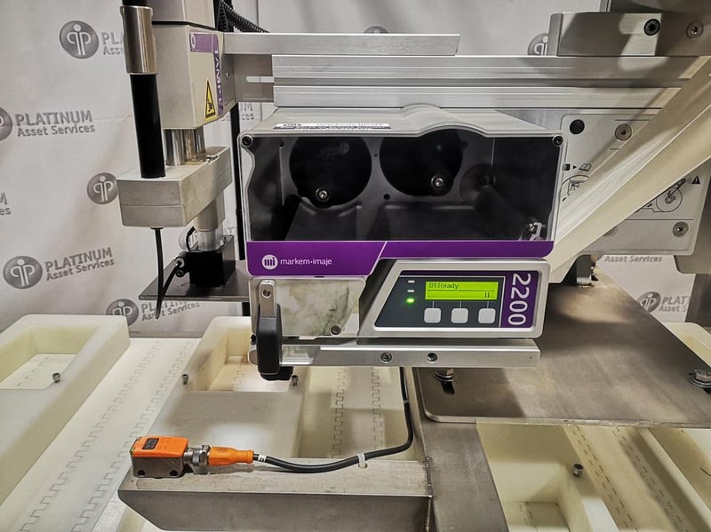 Ideon Packaging #TAMP-L250, Stainless Steel, conveyor with ID ...