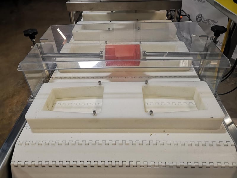 Ideon Packaging #TAMP-L250, Stainless Steel, conveyor with ID ...