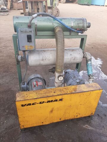 Vac-U-Max #05003, pneumatic vacuu, 24" diameter x 15" H hopper, 12 ...