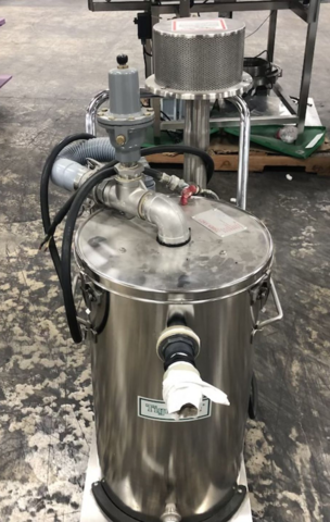 100 cfm Tiger-Vac #V-2, Vacuum Cleaner w/Hepa Filter, 1 sq.ft., 1.5 HP ...