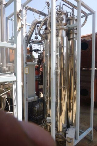 Finn-Aqua #FA-500-SA, Multiple Effect Water Still for WFI, 500 liter/hr ...